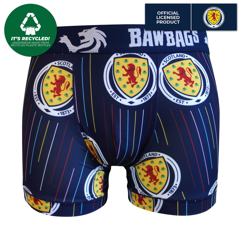Scotland National Team Colours Football Boxer Shorts - Bawbags