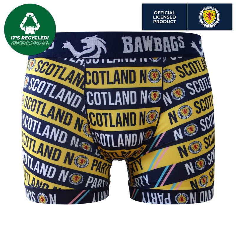Scotland National Team Party Football Boxer Shorts - Bawbags