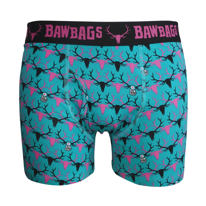 3 Pack of Stag Boxer Shorts, Briefs - Bawbags